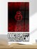Постер на стену Real Madrid red poly