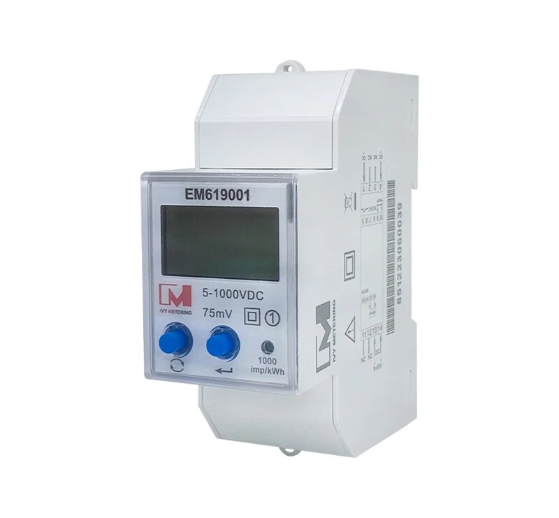 Счетчик энергии постоянного тока EM619002 EM613001 RS485 Modbus 1000В для зарядных EM619001