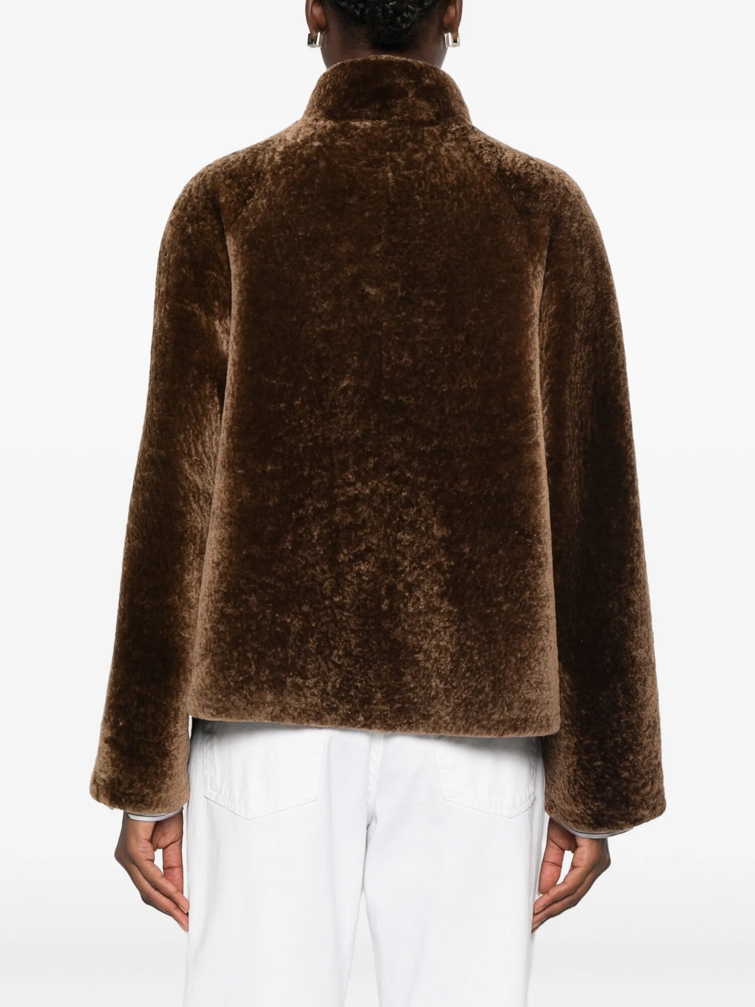 Куртка Manzoni 24 Shearling zip-up jacket, размер 44 — фото 1