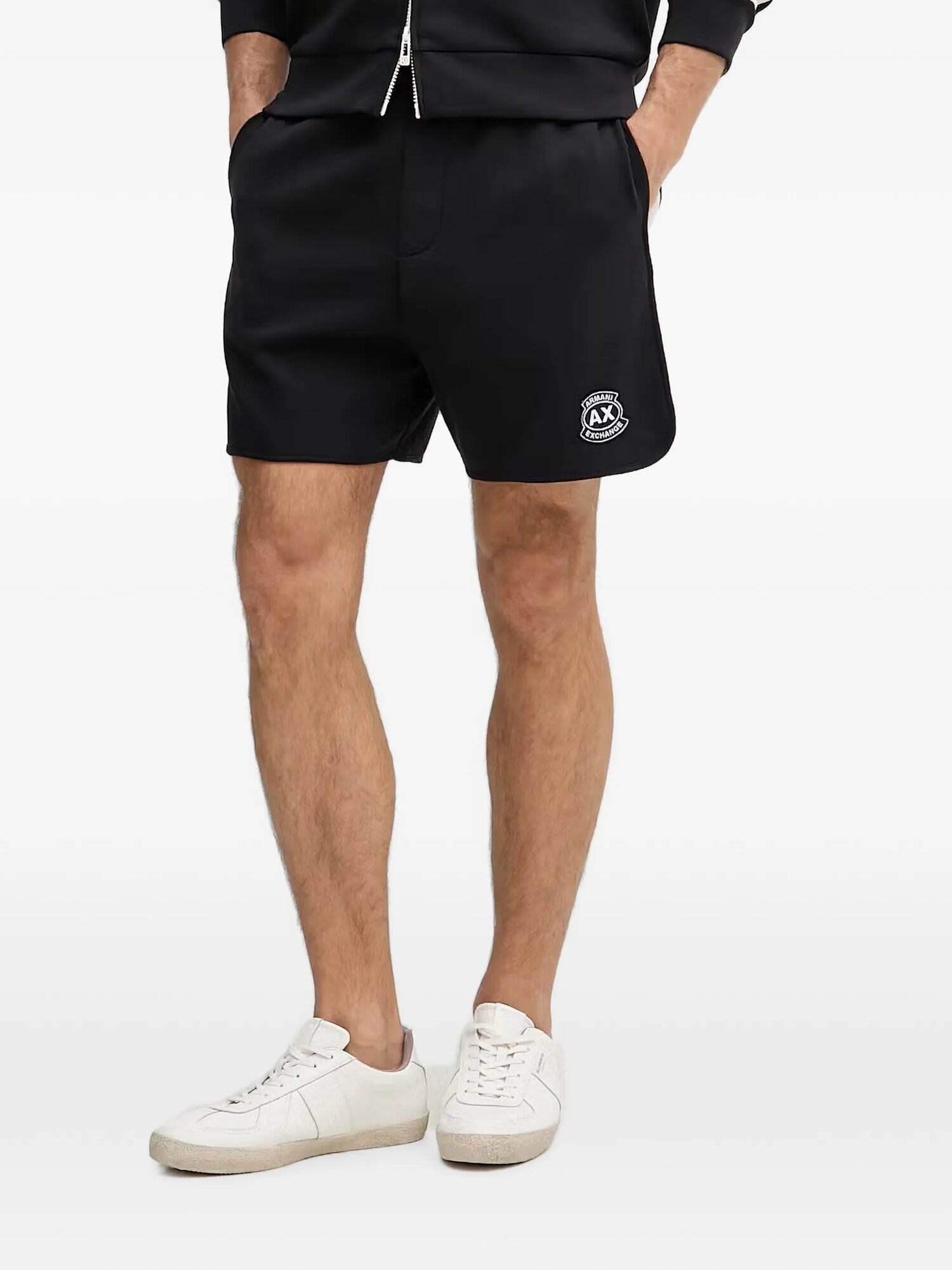 Шорты Logo-patch side-stripe shorts