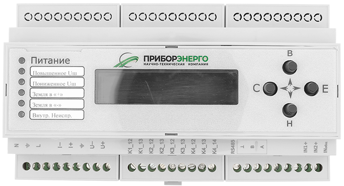 Реле контроля изоляции РКИ-1 DIN, арт. НФ-00000533, НТК приборэнерго