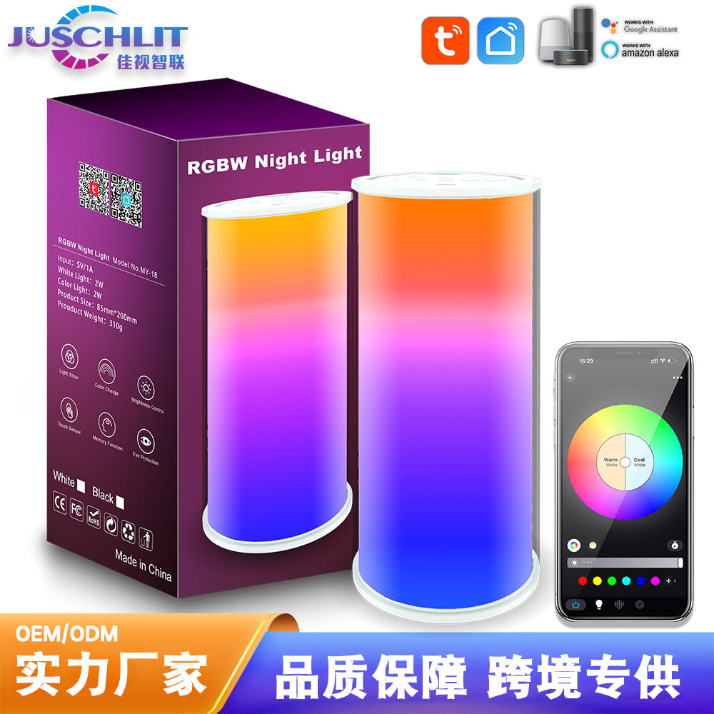 Граффити-ночник с WiFi, RGB-эффектом, двойным режимом, белый, для дома, детской и на открытом воздухе
