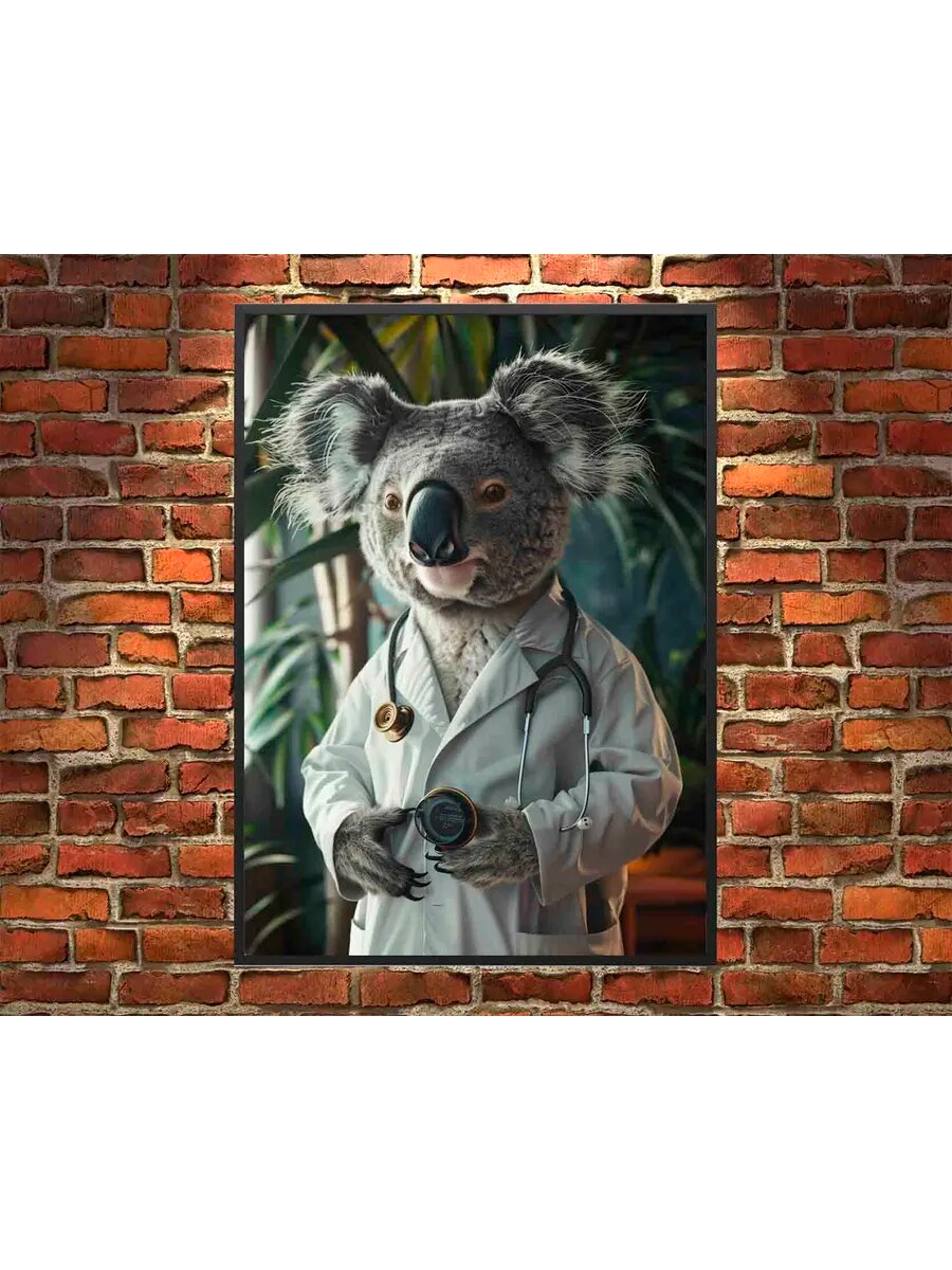Коала-животный доктор 3, Плакат 30x42см