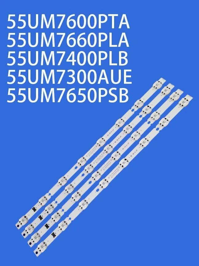LED подсветительная полоса для 55UM7600PTA 55UM7660PLA 55UM7400PLB 55UM7300AUE 55UM7650PSB 55UM7470PSA 55UM7300PUA