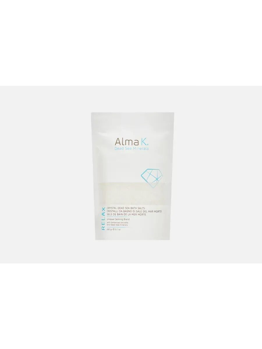 ALMA K. CRYSTAL DEAD SEA BATH SALTS Соль для ванны с