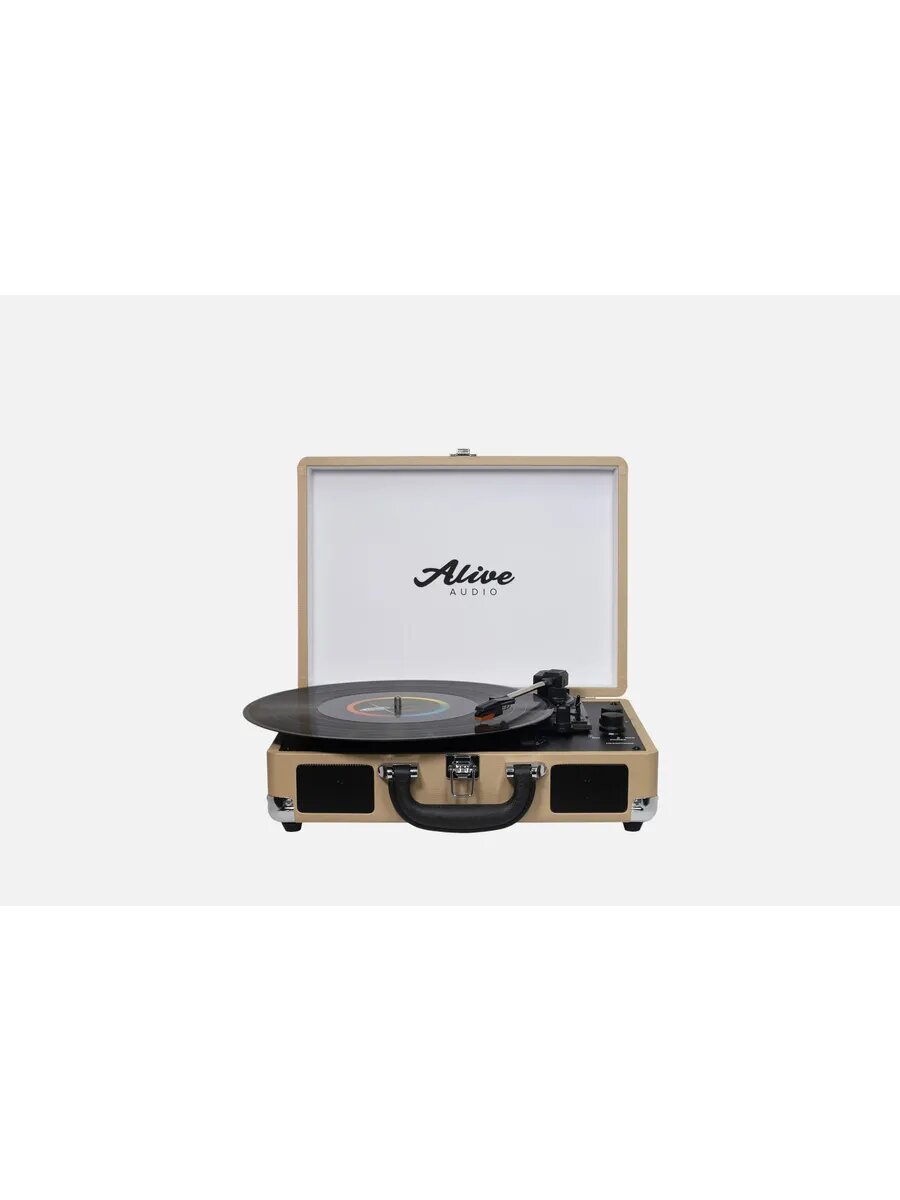 Alive Audio GLAM Latte c Bluetooth Виниловый проигрыватель 1 шт