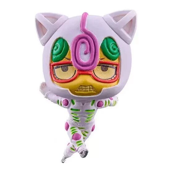 Bandai JoJo's Bizarre Adventure Golden Wind Stand User 06 P6 Белая Альбом Фигурка 3см Высотой Новая