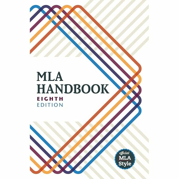 MLA Handbook，Reprinted paperback book