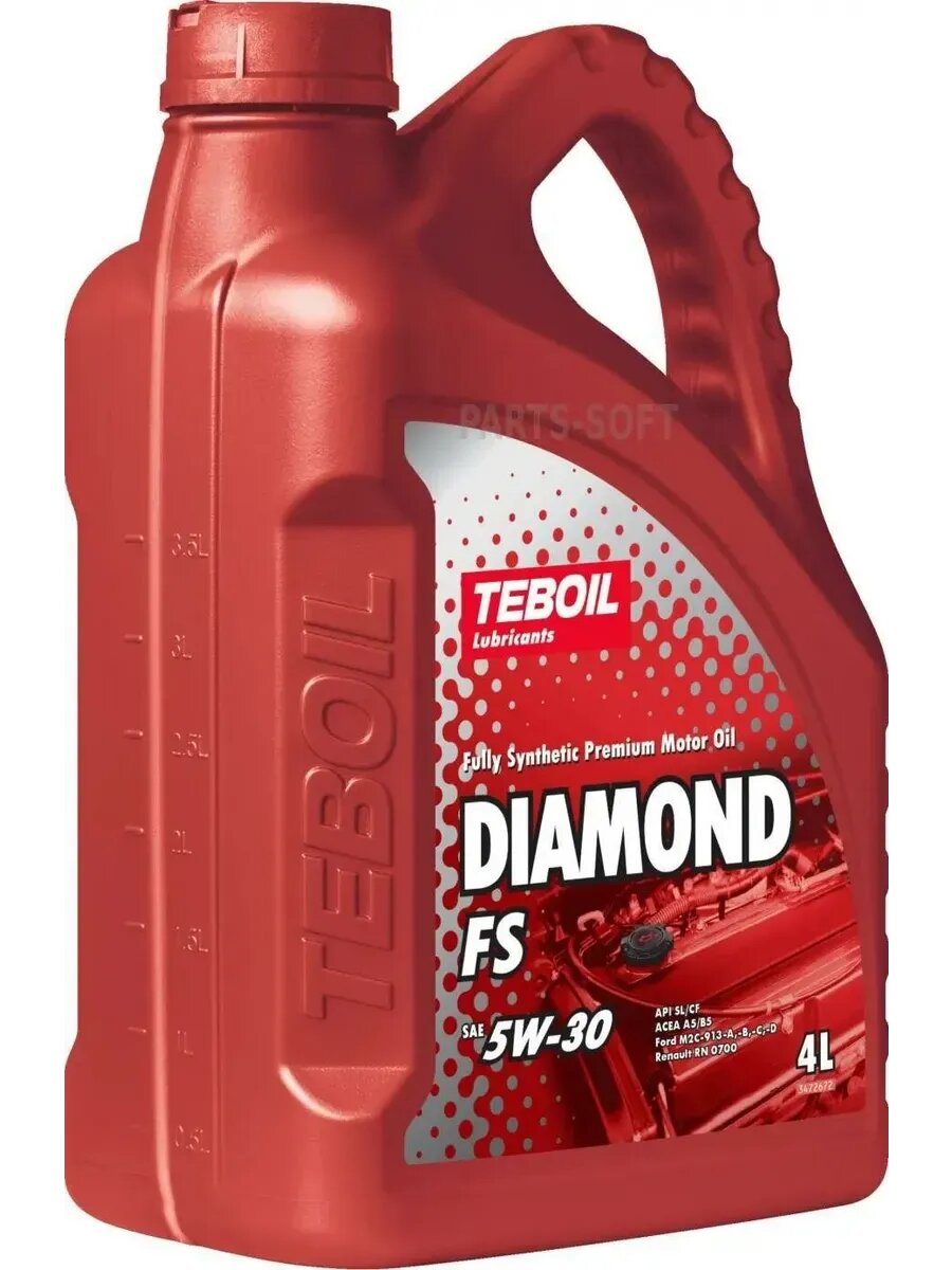 TEBOIL 3468594 синтетическое "Diamond FS 5W-30", 4л
