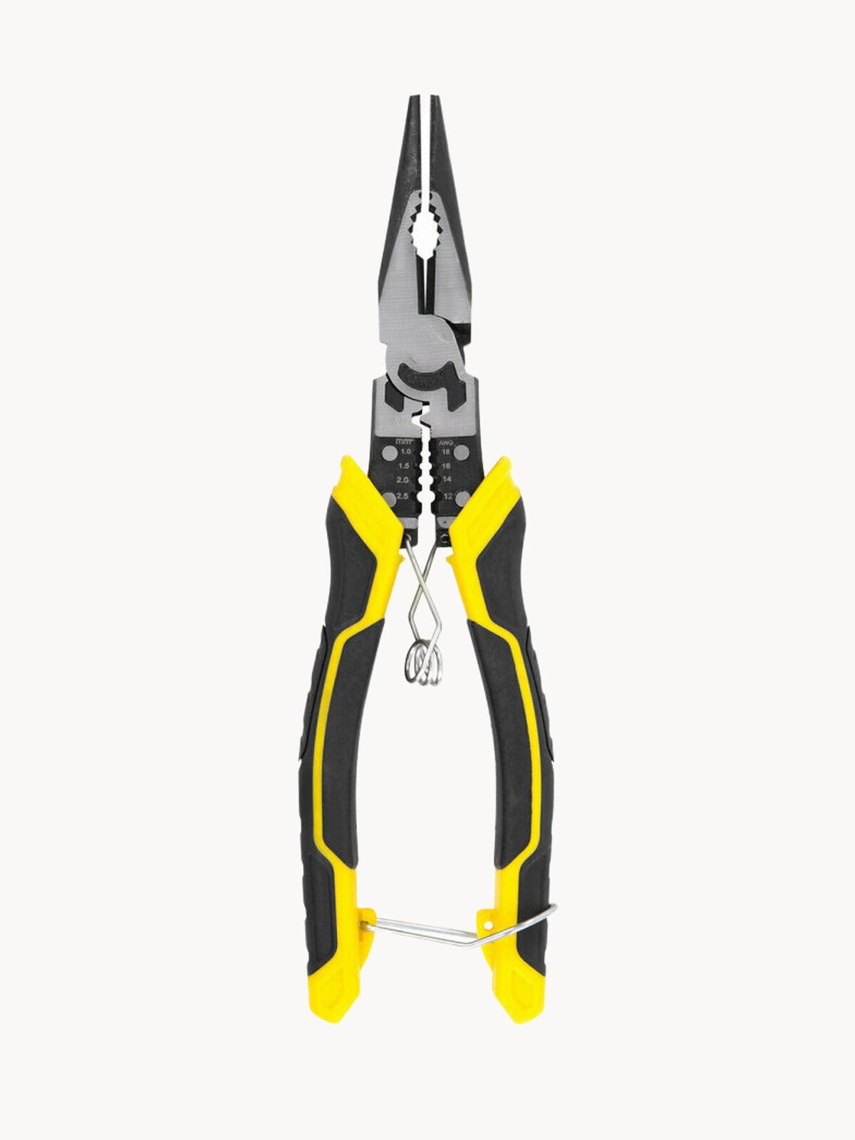 Длинногубцы, пассатижи многофункциональные 12 в 1, 220 мм, CrV, хромванадиевая сталь, Грандмастер LNP-220, 671254