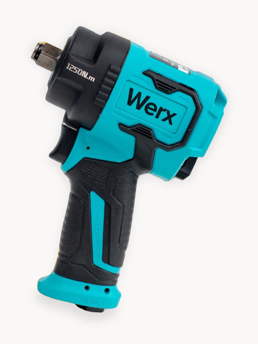 Гайковерт пневматический 1250 HM, ударный, регулировка момента, реверс