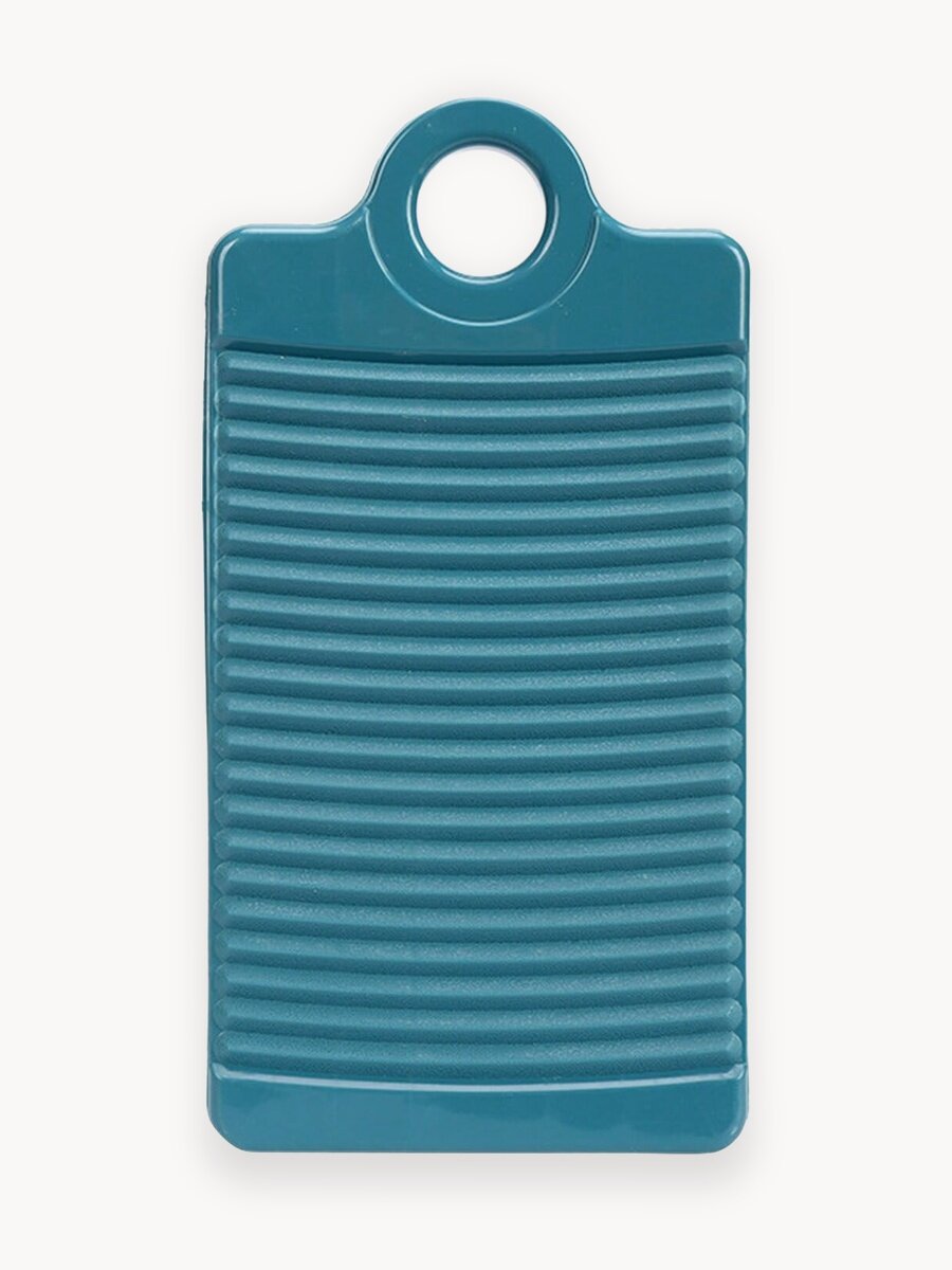 Зеленая нескользящая мини-доска для стирки белья