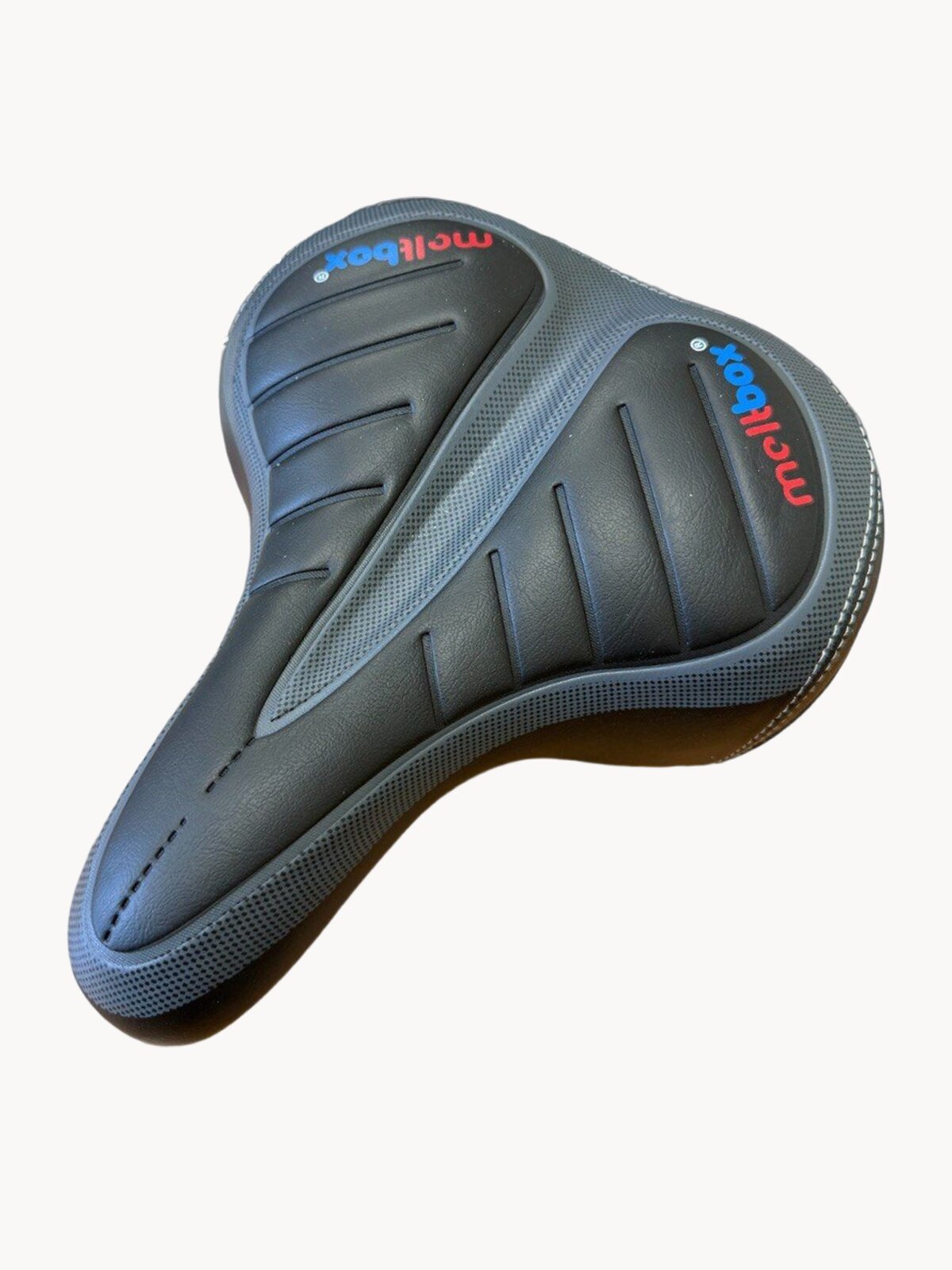 Седло для велосипеда, широкое, мягкое, анатомическое, размер 200х250 мм