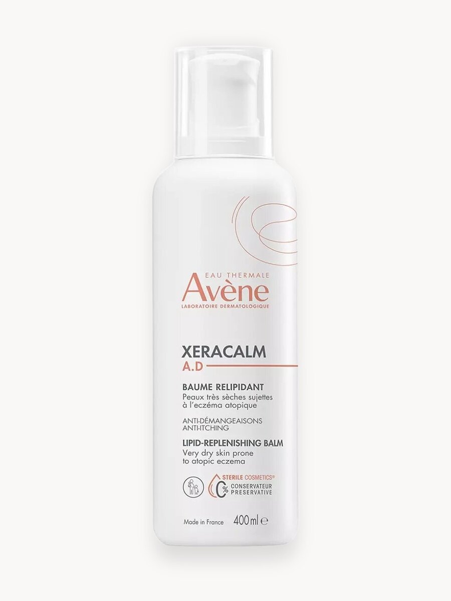 Avene XeraCalm Бальзам липидо-восполняющий Xeracalm A.D, 400 мл