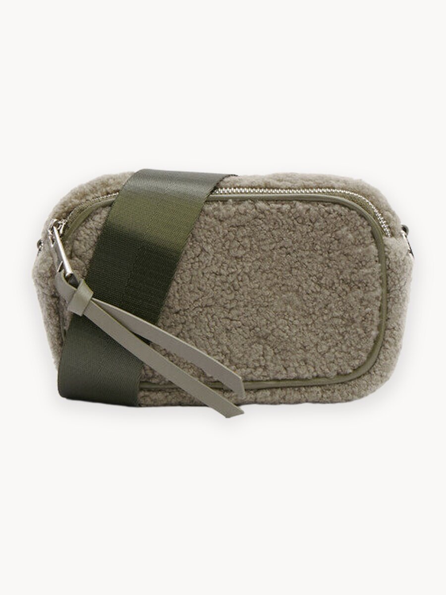 Сумка кросс-боди TENDANCE, серо-зеленый