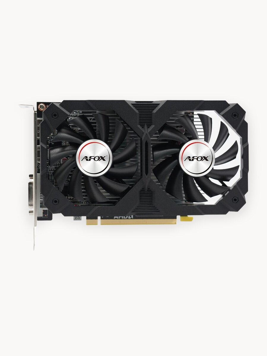 Видеокарта Afox RX550 4GB GDDR5 128bit DVI DP HDMI 2FAN RTL