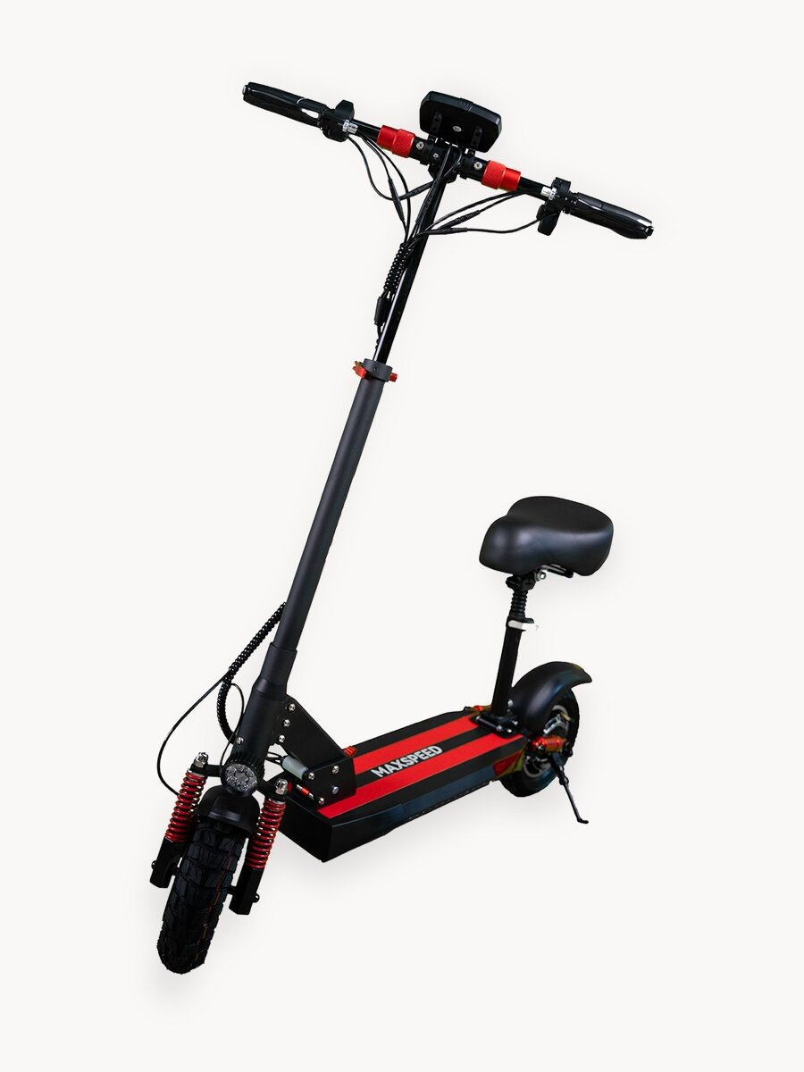 Электросамокат для взрослых мощный Max Speed, гидроизоляция, взрослый/десткий, бескамерные шины, 45 км\ч