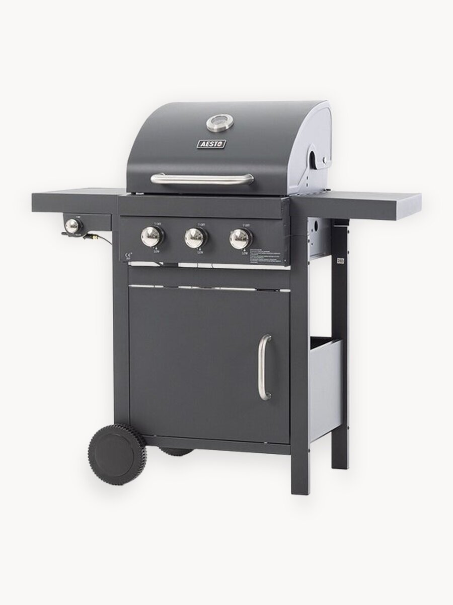 Гриль газовый Aesto с 3 горелками