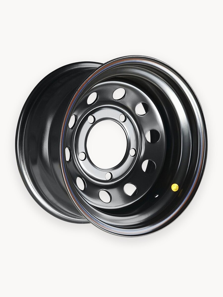 Диск усиленный Ленд Ровер стальной черный 5x165.1 8xR16 d125 ET-24