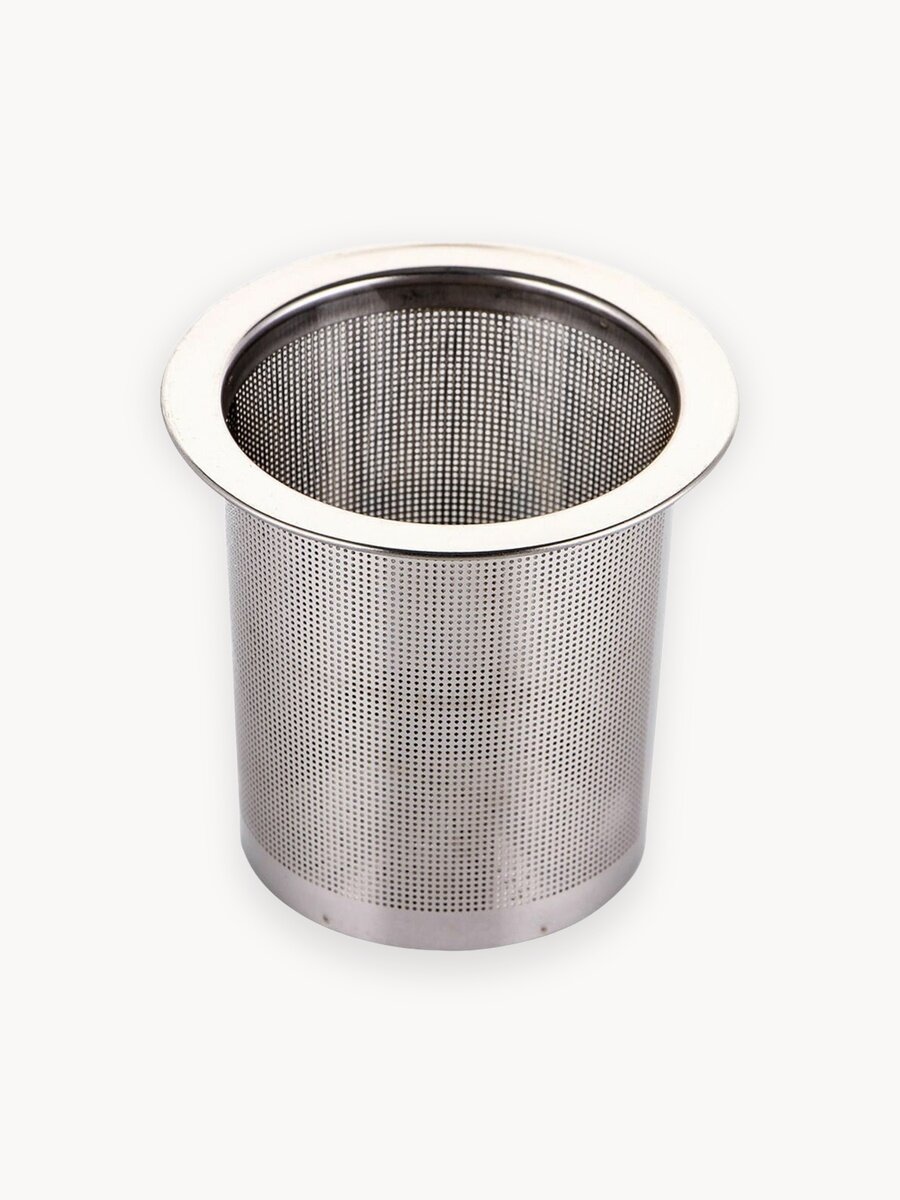 Ситечко для чая из нержавеющей стали, фильтр для заваривания в кружке и чайнике, мелкие отверстия для листового чая