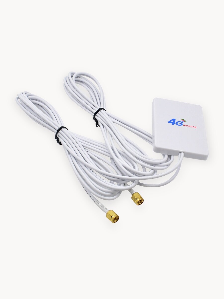 Антенна MiMo 3G 4G усиление 2x7dBi SMA-male