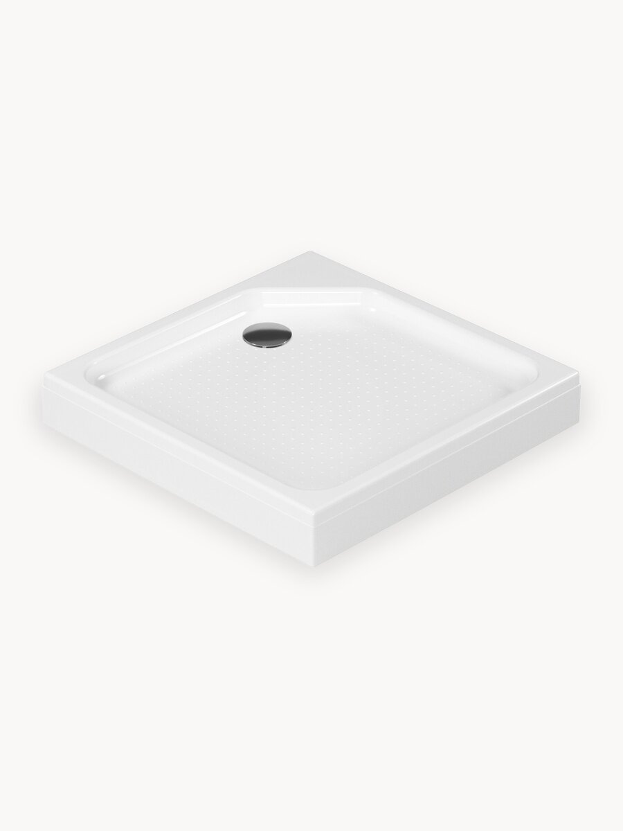 Душевой поддон Homsly, акрил, квадратный 90*90 см, коллекция Basic, 4H-003-WS90-BSC