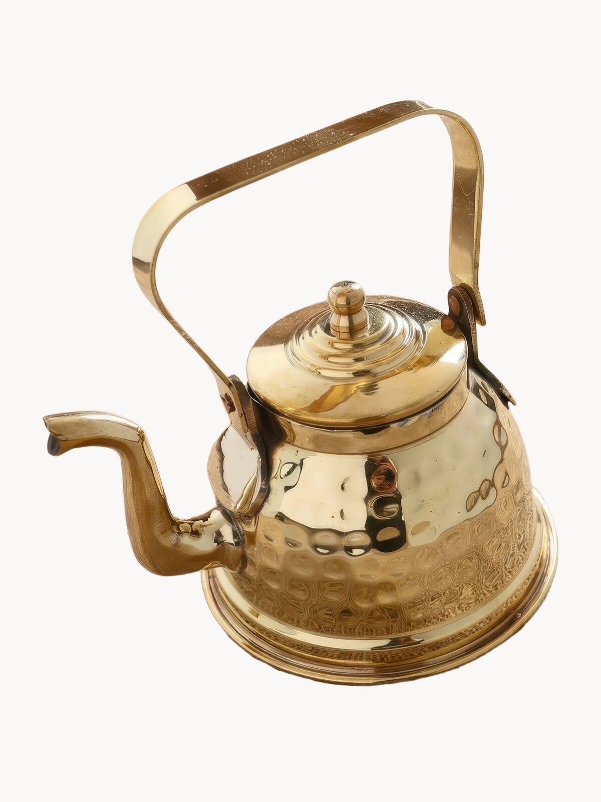 Чайник SKYPHOS "Сказка", заварочный, 10x12x14.5 см, золотистый