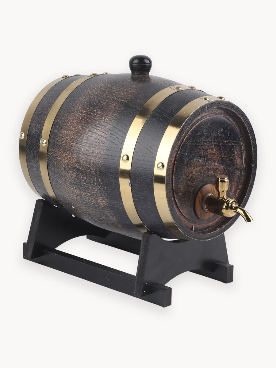 3л ретро полосатая бочка для черного вина, бренди, виски, дуба, ведро для красного вина, контейнер с краном