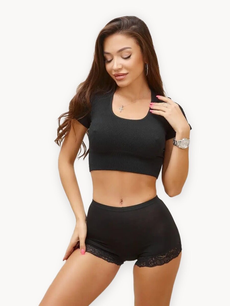 Трусы Трусы шорты высокие. Панталоны хлопок больших размеров.