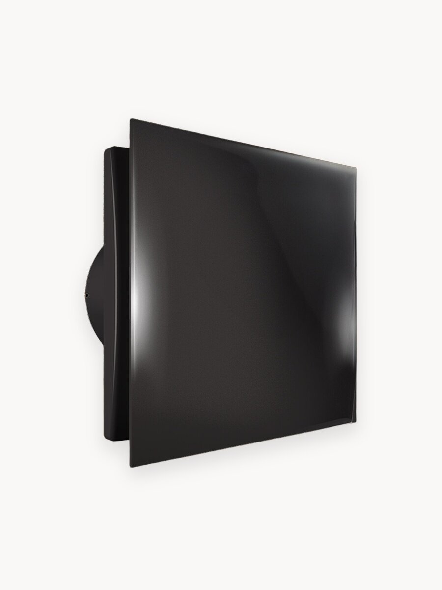 Вентилятор 100 Антарес повышенной мощности, 16 Вт, 37 дБ, 116 м3/ч, черный обсидиан