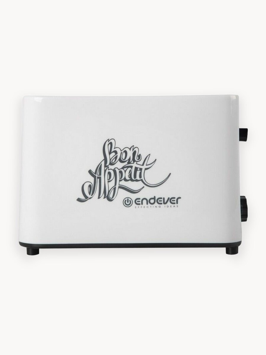 Тостер для хлеба Endever ST-111, 7 режимов поджаривания / функции отмены, центрирования / автоматический выброс тостов