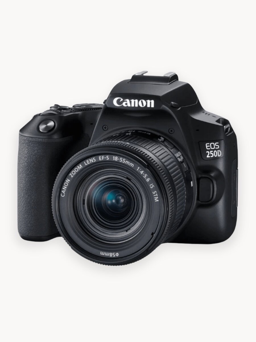 Canon EOS 250D Kit 18-55mm IS STM чёрный