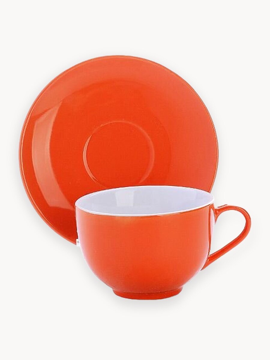 Чайный сервиз из керамики Loraine на 6 персон 12 предметов 250мл .