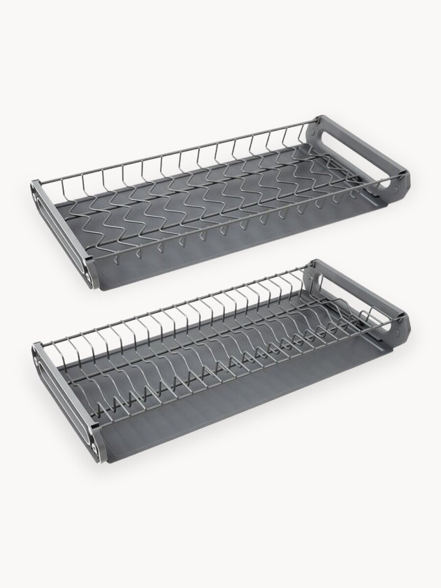 Посудосушитель Lemax Prof EVOLUTION с рамой в корпус 600 мм, цвет вулканический серый (MD1-6VG)