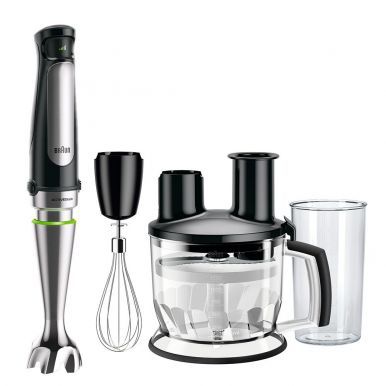 Ручной блендер Braun MQ 7045 1000 Вт, черный