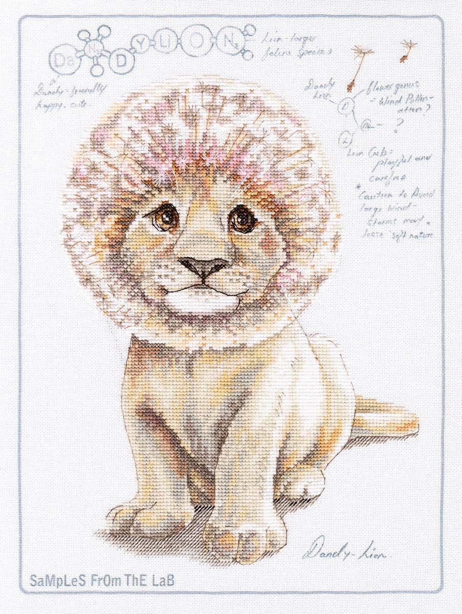 Набор для вышивания РТО "DaNDY-lion" (23 x 32 см.) / РТО M70040