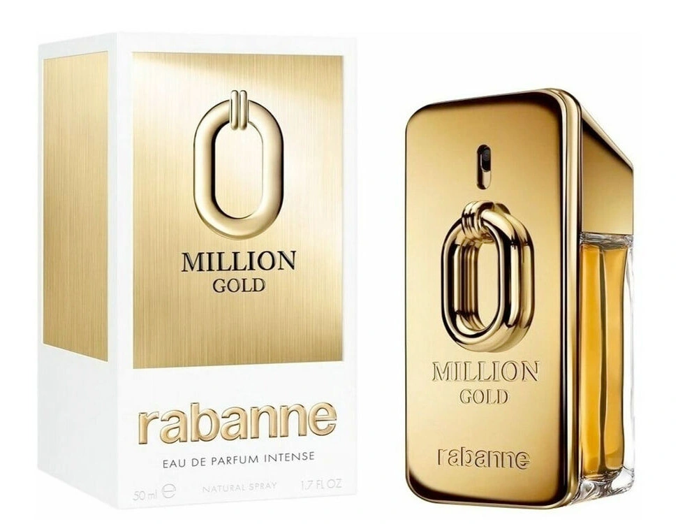 Paco Rabanne Million Gold мужская парфюмерная вода 50 мл - Пако Рабан Миллион Голд