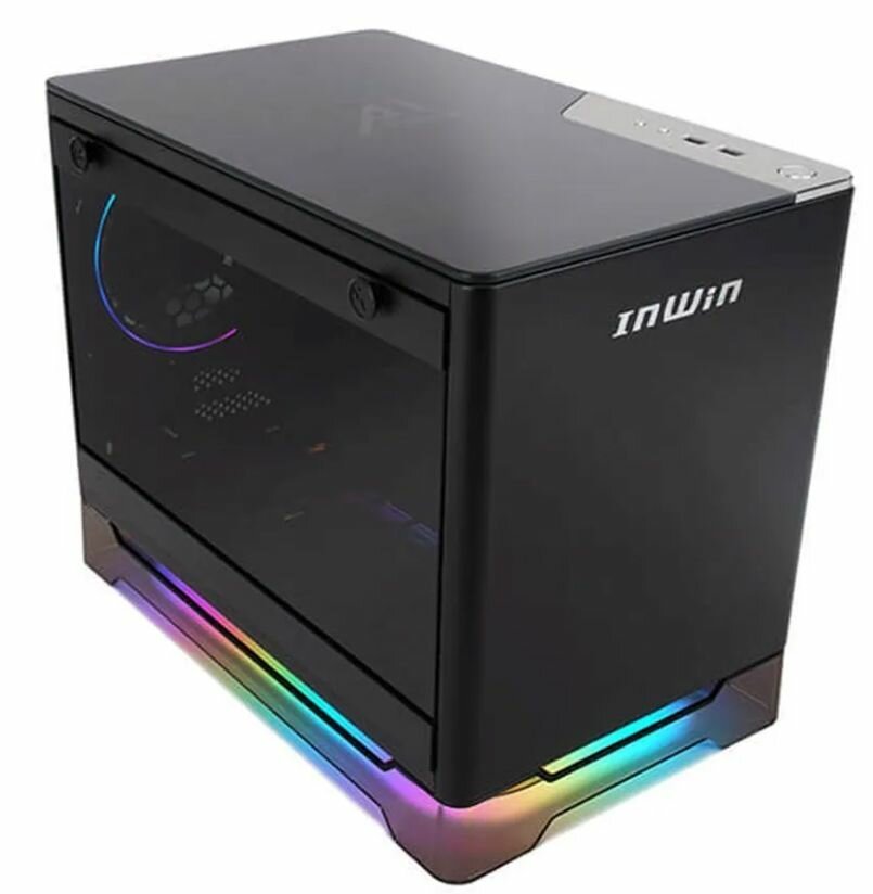 Компьютерный корпус In Win CF08B (A1 Prime) (CF08B (A1 PRIME) 6151396) черный - Mini Tower, Mini-ITX, USB 3.2 Gen 1 Type-A