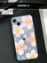Чехол на Apple iPhone 14 / Айфон 14 с принтом "Розовые ромашки"