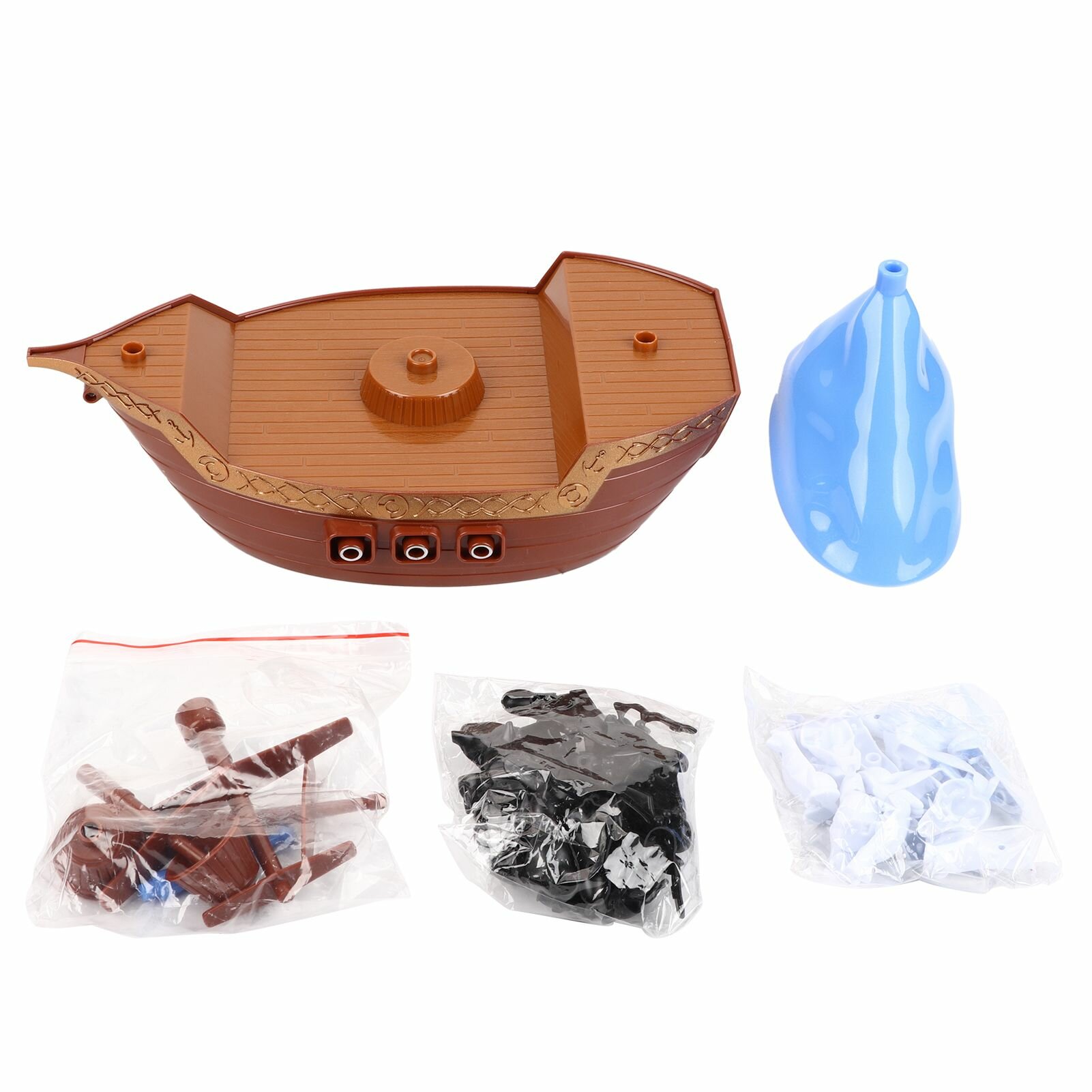 Настольная игра-балансир Пиратский корабль для детей и родителей, интерактивный набор игрушек Пингвин для развития ребенка и подарков на день рождения