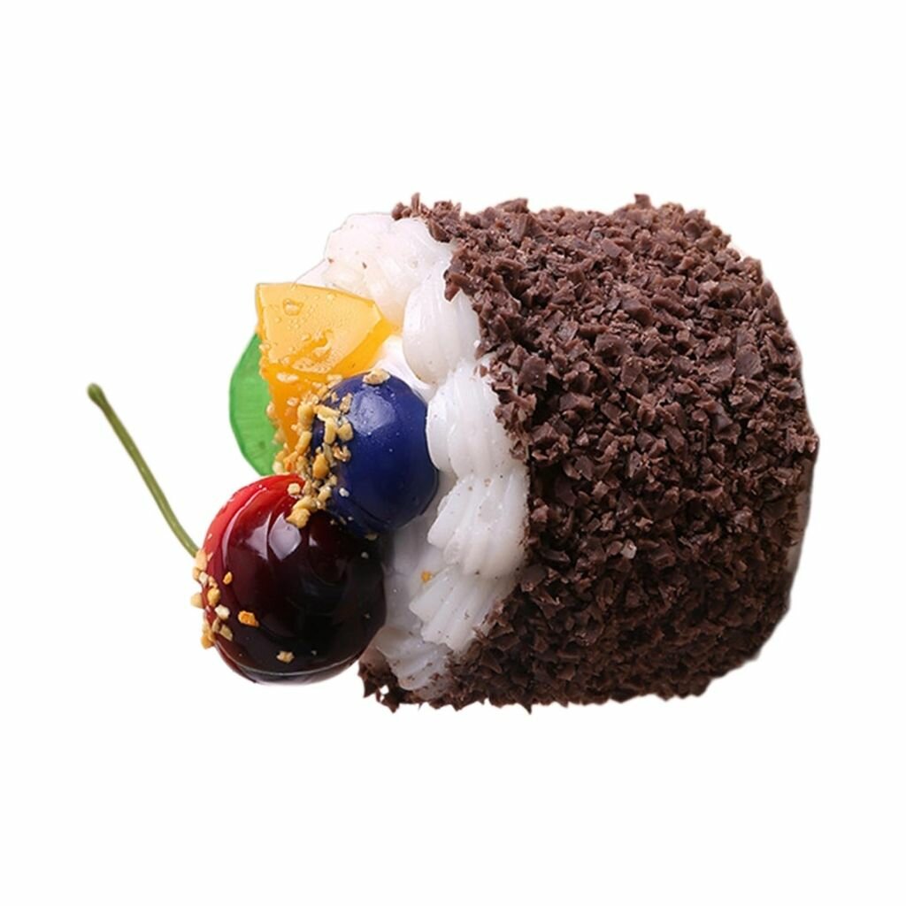 Искусственная модель торта для фото, Белый кофе