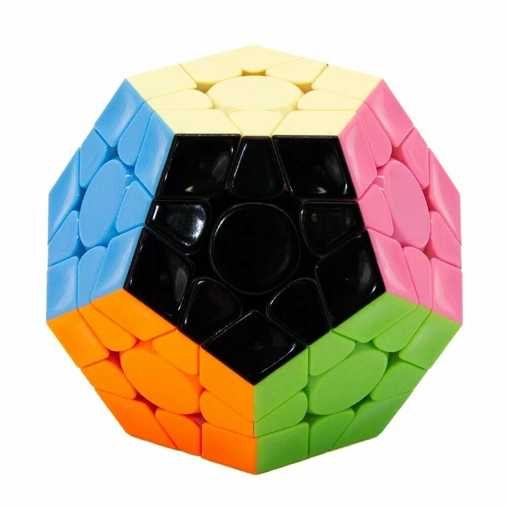 Головоломка Мегаминкс GAN Megaminx MagLev UV (черная сторона)