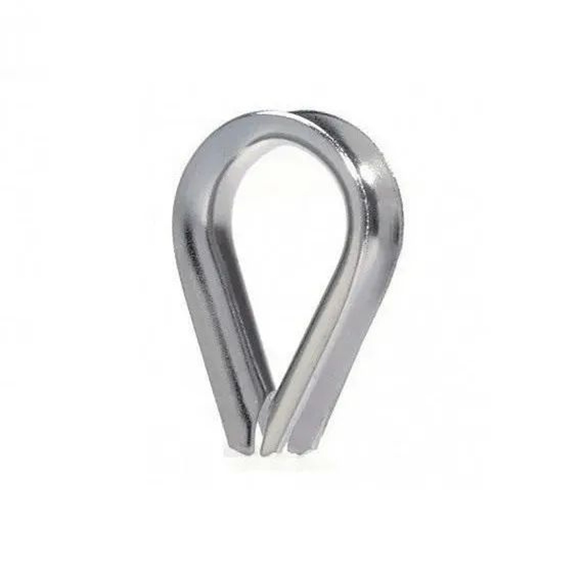 Коуш Шпунтик DIN 6899 GL, оцинкованная сталь, серебристый, 8мм, 20шт