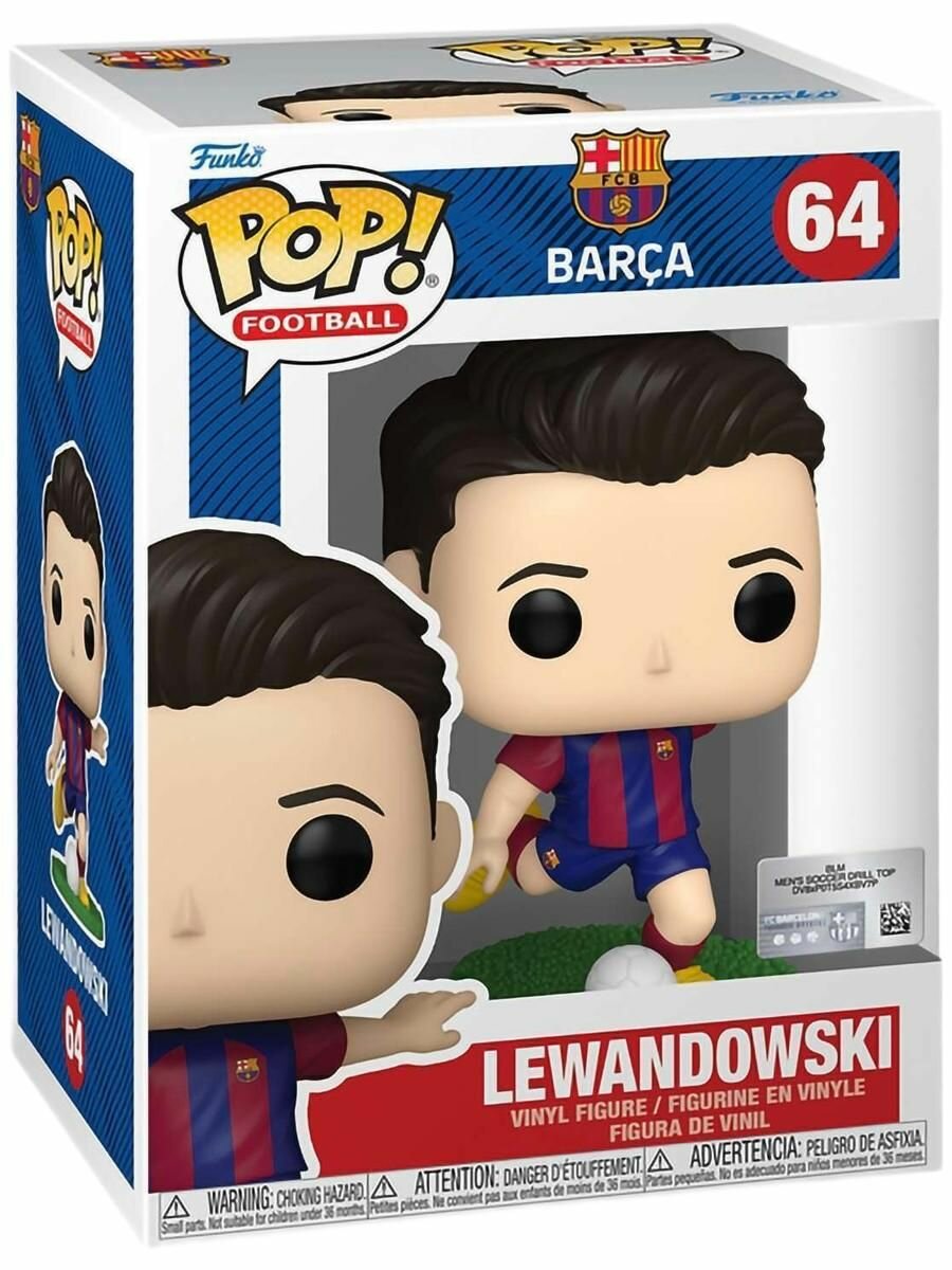 Фигурка Funko POP! Football: Barcelona - Lewandowski (64)