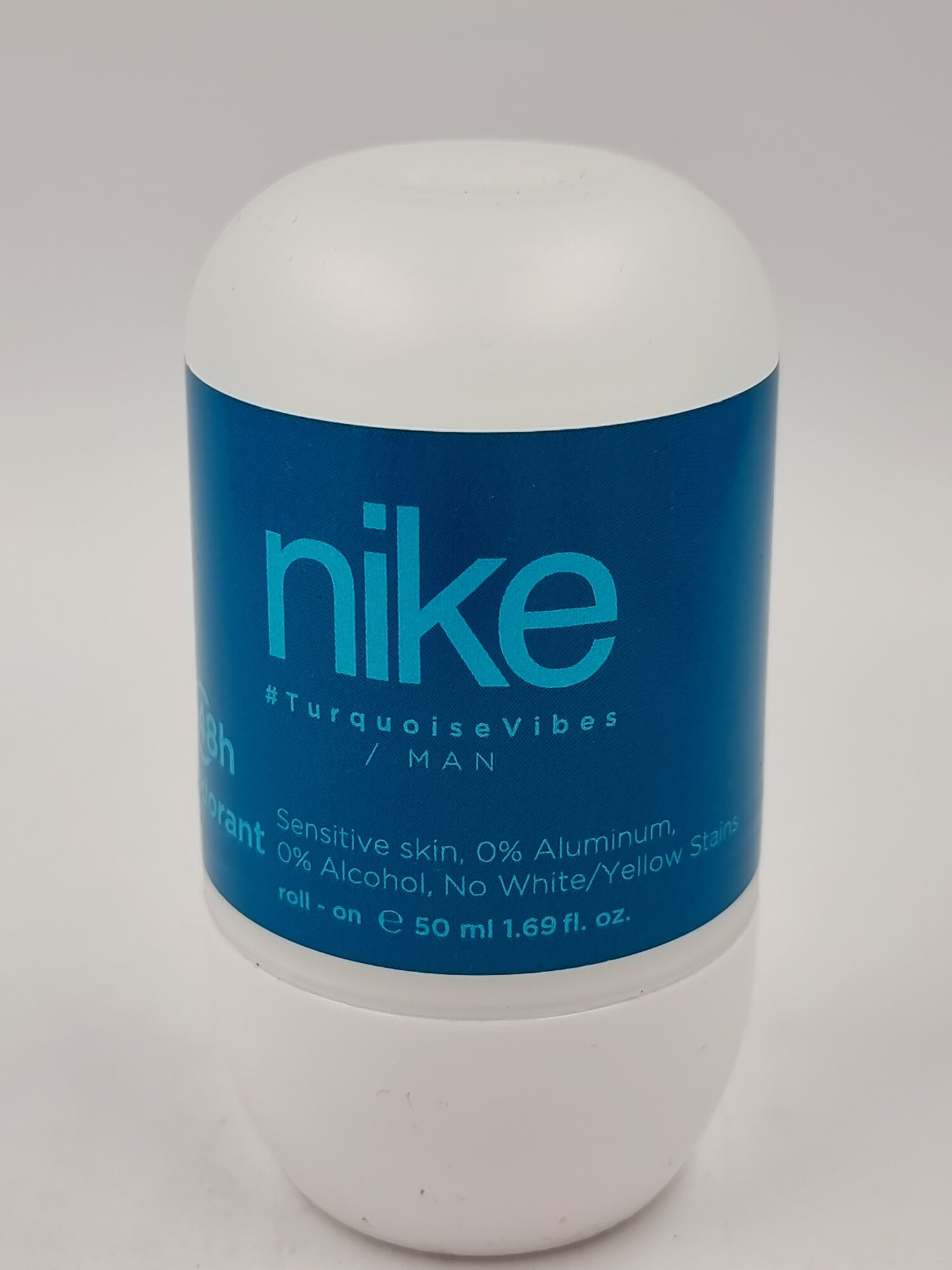 Дезодорант шариковый мужской Nike Тurquoise Vibes Man с защитой 48 часов 50 мл (из Финляндии)