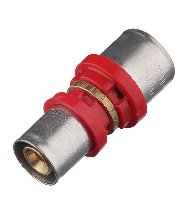 Соединитель прямой Tiemme 20пресс х 16пресс