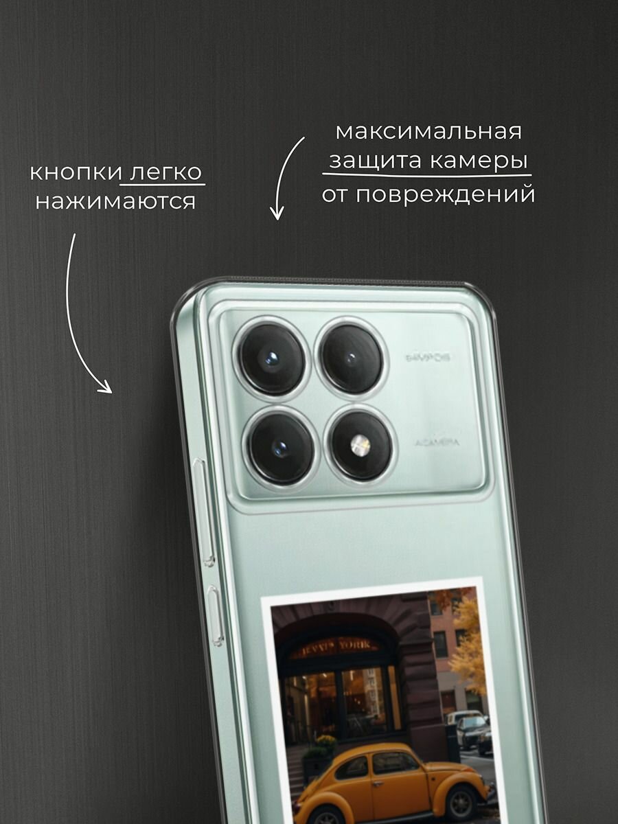 Чехол на Xiaomi Poco X6 PRO 5G / Поко X6 Про 5G с принтом Осенний палароид — фото 1