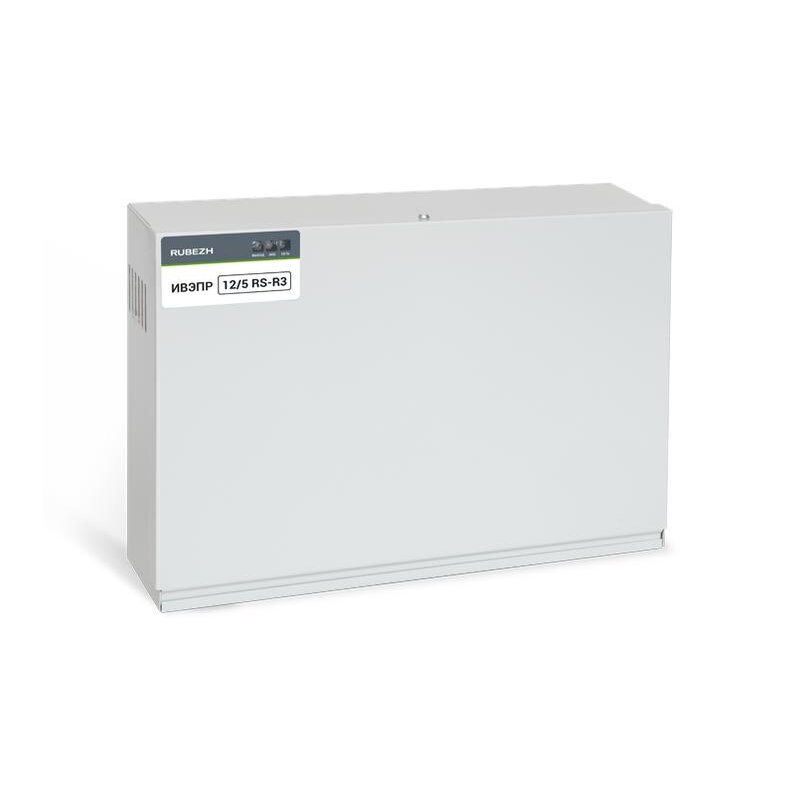 Источник вторичного электропитания резервированный адресный ИВЭПР 12/5 RS-R3 2х17 БР, рубеж RBZ-216606 (1 шт.)