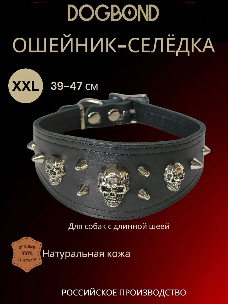 Dogbond ошейник-селедка для грейхаундов и борзых собак