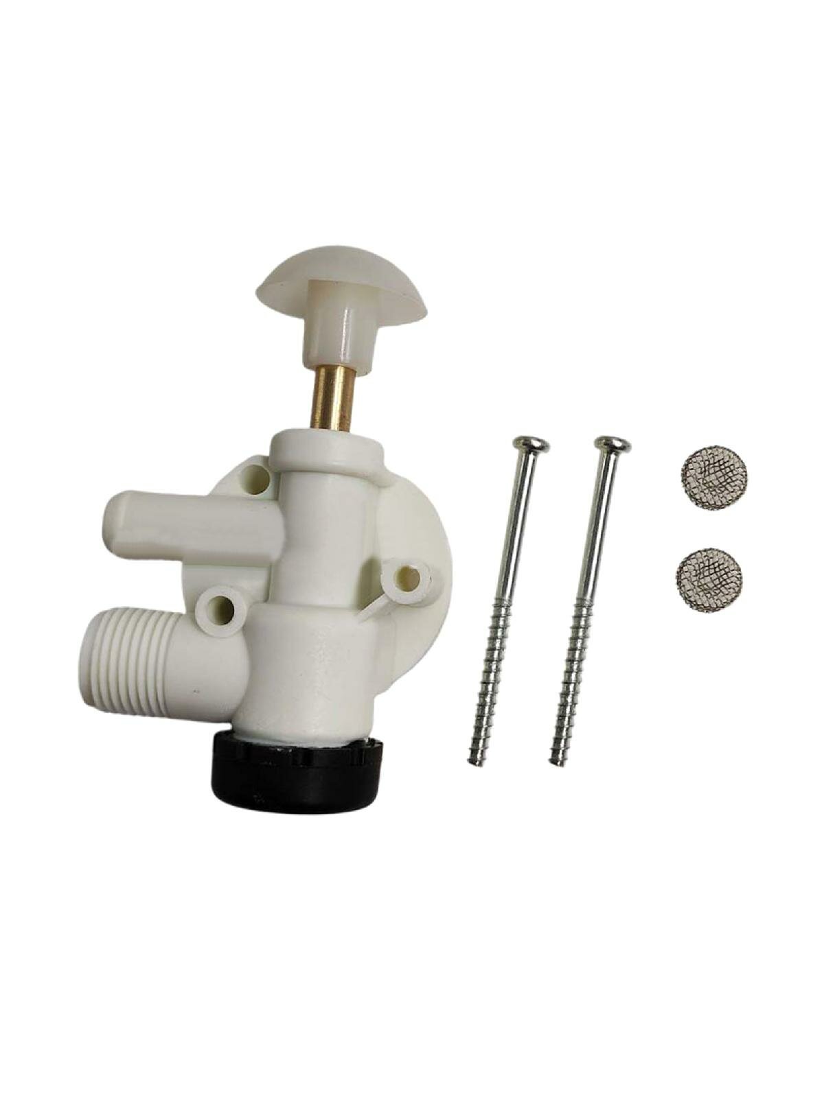 Краны для туалетной воды RVs Часть 385314349 Замена клапанов для смыва унитаза в сборе